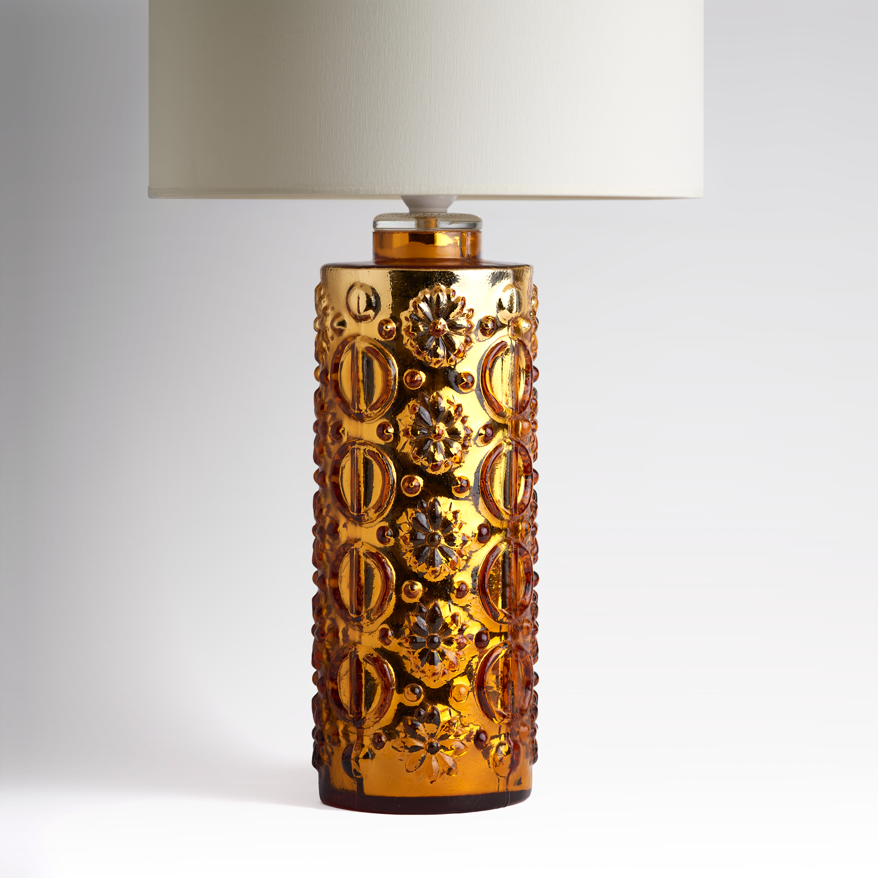 Gustav Leek glass lamp (2 available) – Pulper & Cobbs